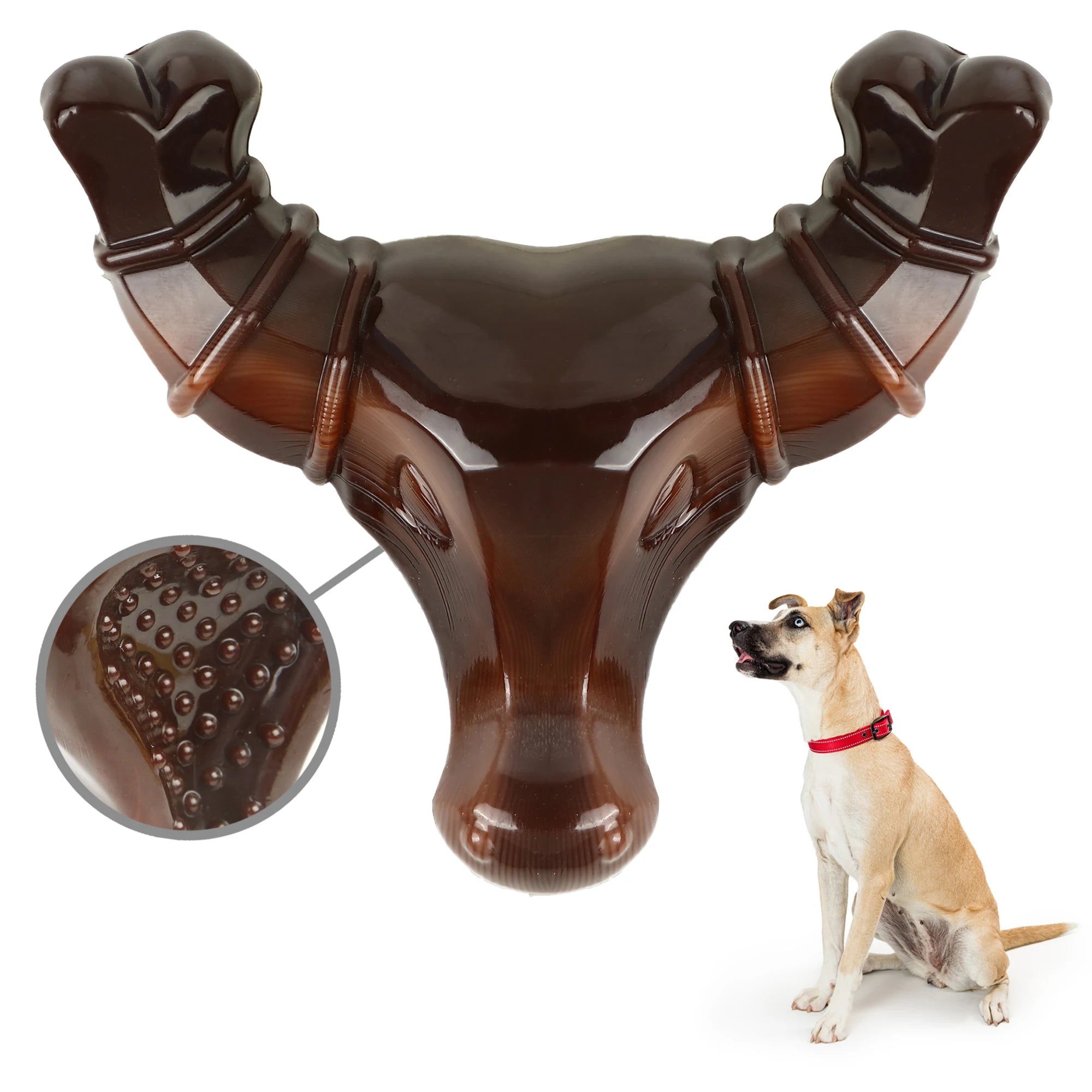 Beef-Flavored Dog Chew Toy NZ | Plush Interactive Toy for Puppies & La ...